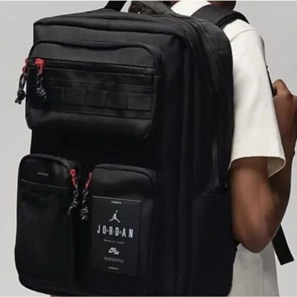 Jordan | Bags | Jordan Air Hesi Pack Backpack Black | Poshmark